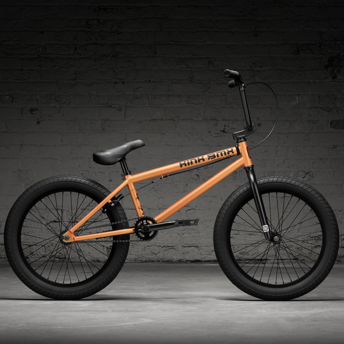 2026 Kink Curb Bike Sunkist Orange BMX Bikes – The Secret BMX Shop