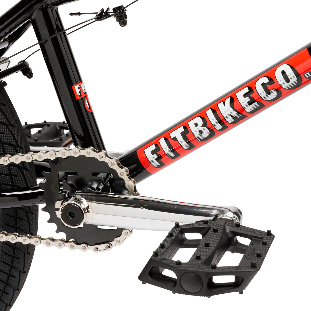 2026 Fit Misfit 18" Bike Gloss Black Kids Bikes 2025 – The Secret BMX Shop
