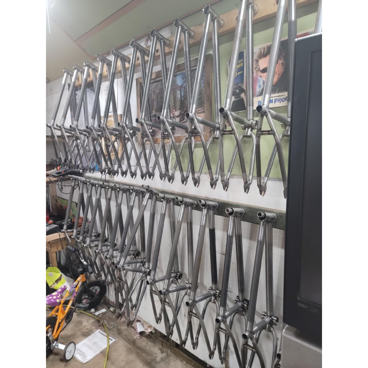 Animal Red Eye Frame **PREORDER** BMX Frames – The Secret BMX Shop