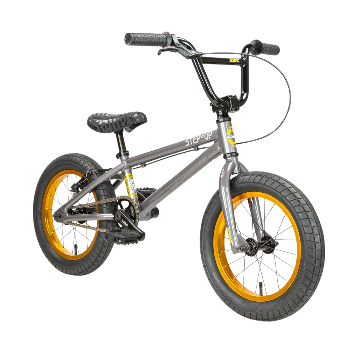 DK Step Up 14" Bike Charcoal Gray Kids BMX Bikes – The Secret BMX Shop