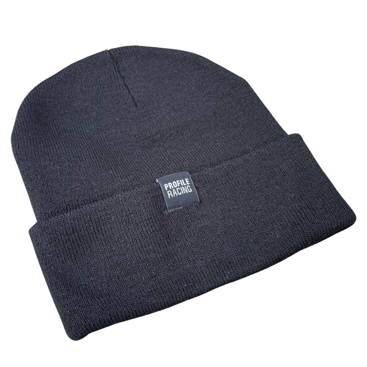 Profile Woven Label Beanie Black BMX Beanies – The Secret BMX Shop