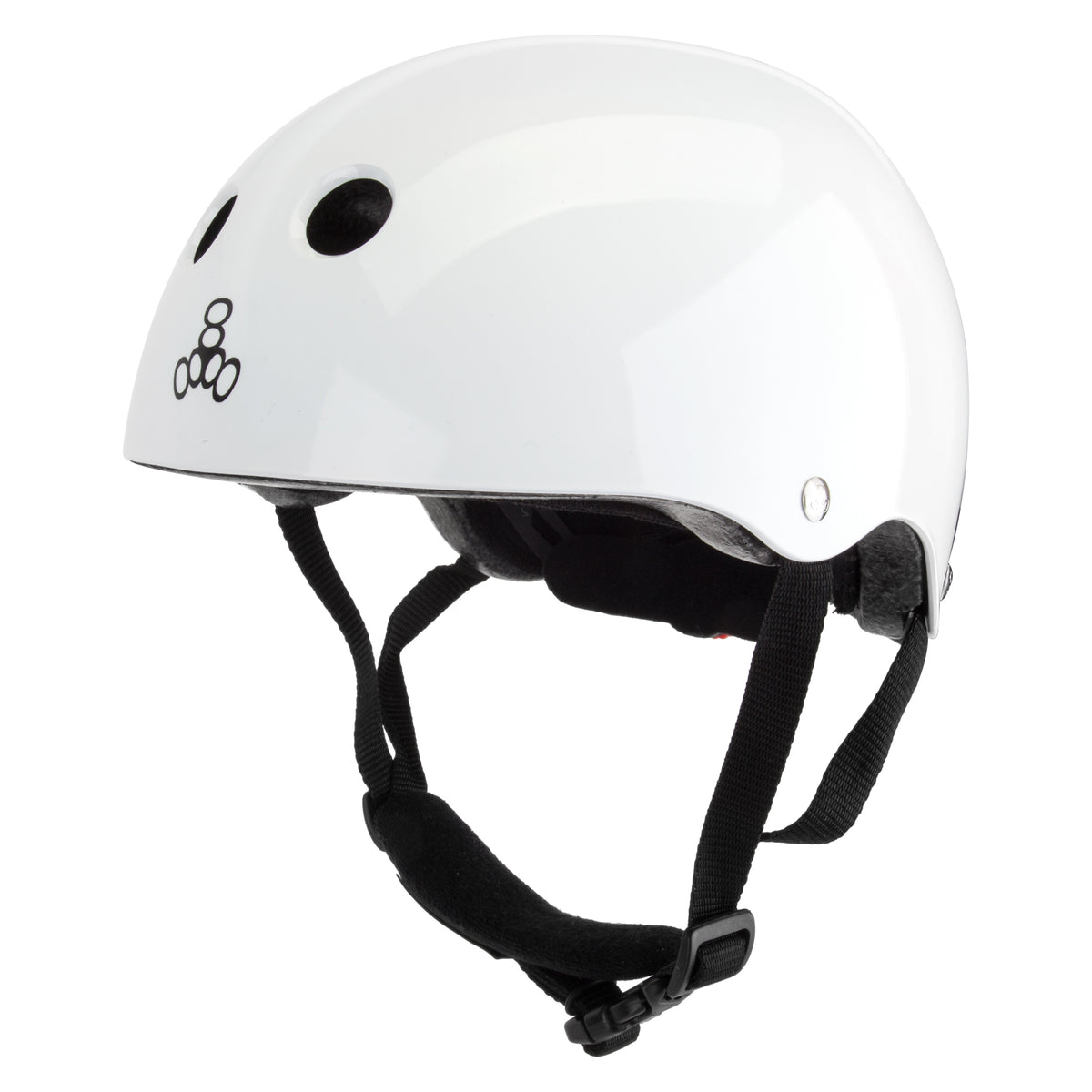Triple 8 Kids Lil 8 Helmet Gloss White BMX Skate – The Secret BMX Shop