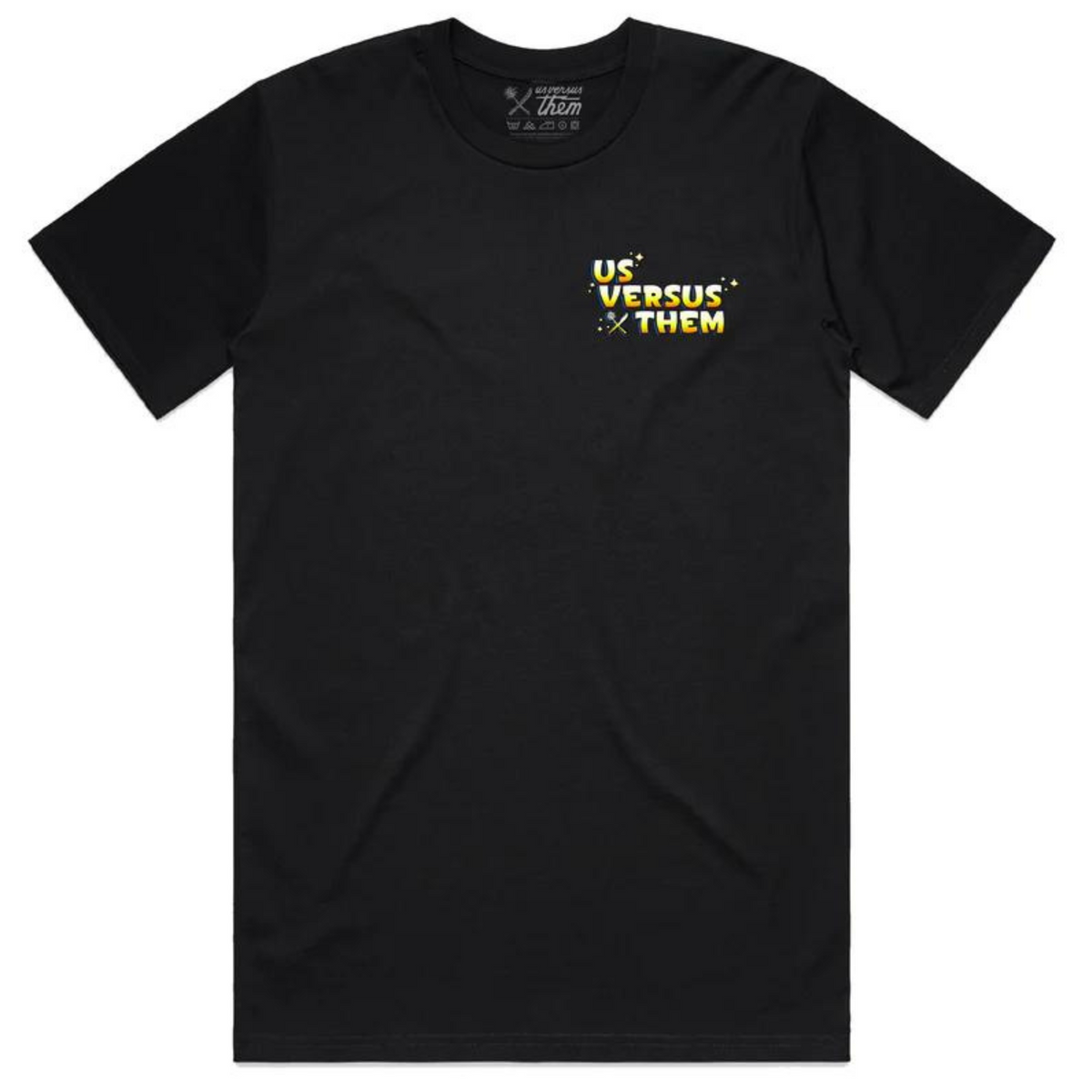 Us Versus Them Sign Shirt Black BMX Tee – The Secret BMX Shop