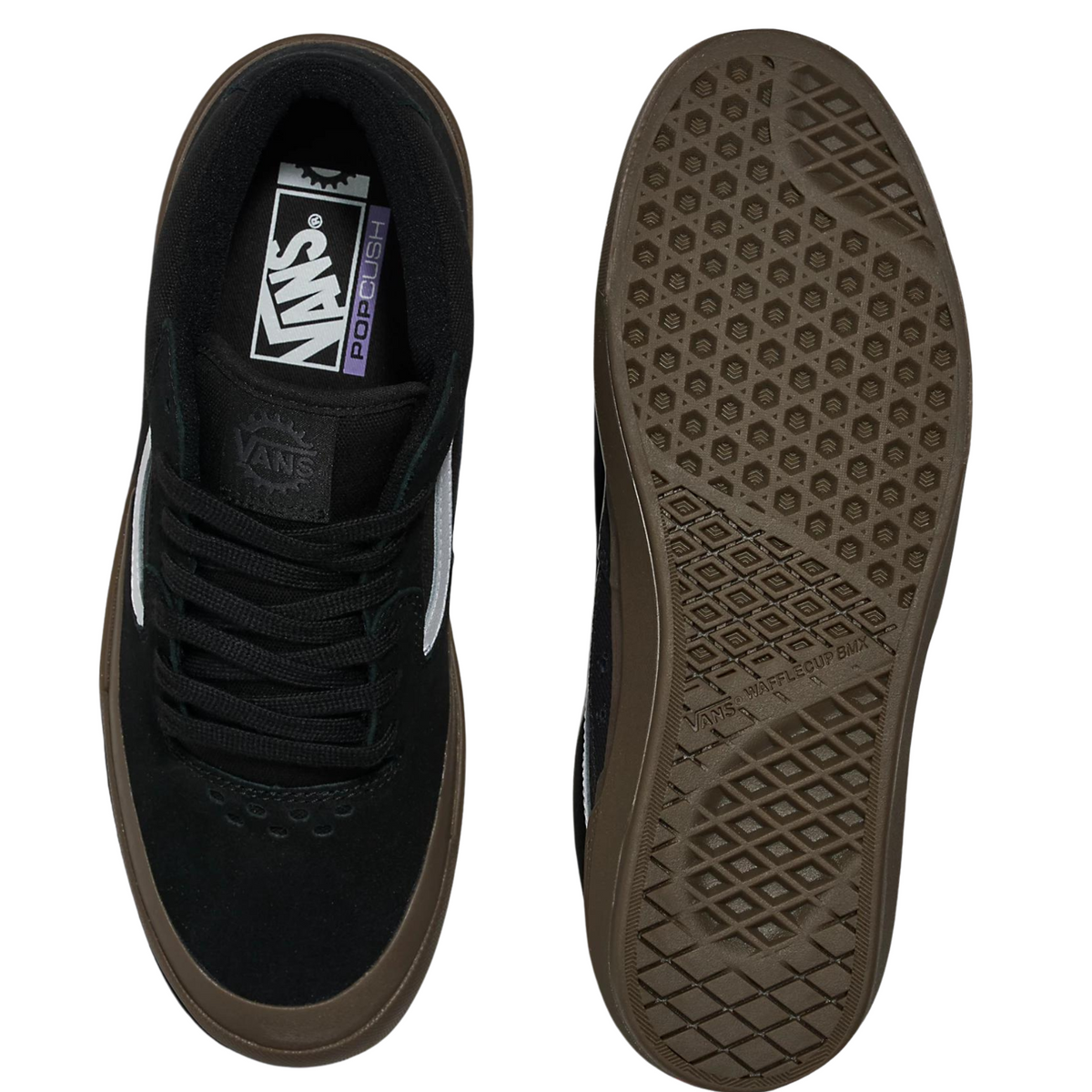 Vans BMX Style 114 Shoes Black/Dark Gum BMX Shoe – The Secret BMX Shop
